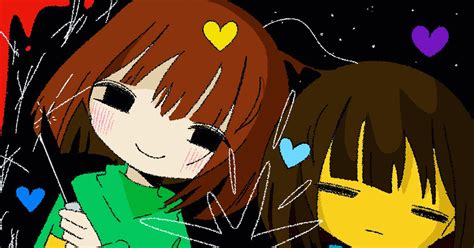 ファンアート Undertale キャラandフリスク さいなかもなかのイラスト Pixiv