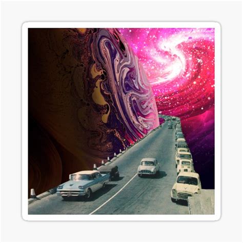 Synthwave Space Vintage Retro Collage 2 — Vintage Retro Space Collage