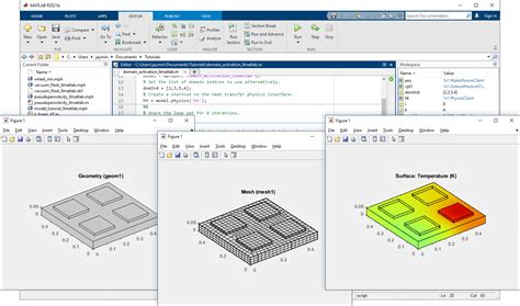Run Comsol Multiphysics® Simulations With Matlab®