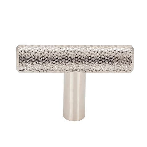 Garrison Collection Prestwick 2 T Knob In Polished Nickel By Top