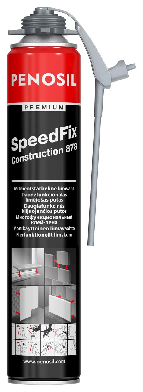 Клей- пена универсальная всесезонная PENOSIL Premium SpeedFix 750 мл ...