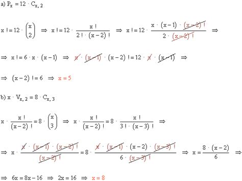 Ecuaciones Con Factorial Ejercicios Resueltos De Ecuaciones Con