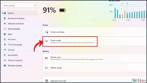 Change Power Mode Settings In Windows Easy Steps