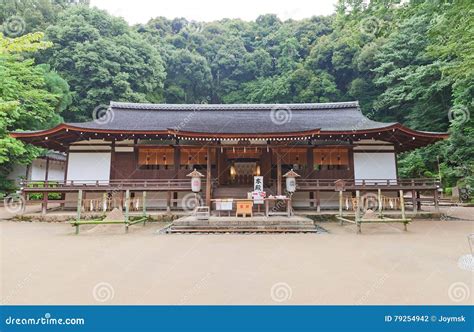 Oratory Haiden 1215 Of Ujigami Shinto Shrine In Uji Japan Na Stock