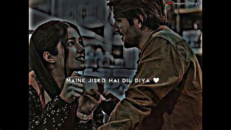 Wo Jo Mujhe Dekh Ke Hase Lofi Mix Hindi Status 🖤slowreverb Whatsapp