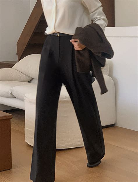 베니토 🏆자체개발new쫀득🏆워너비허리베스트시리즈기모ver🔥 Made 윈터 밍크 쫀득 완벽 360˚ 원핀턱 슬랙스 겨울데일리룩출근룩데이트룩슬랙스원핀턱슬랙스