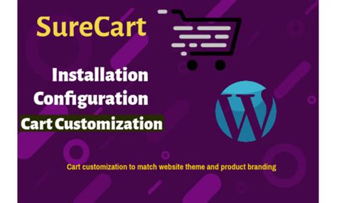 Install Surecart Wordpress Ecommerce Plugin And Customize Shopping Cart