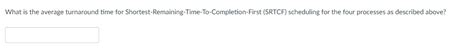 Solved Consider Non Preemptive Priority Scheduling With The