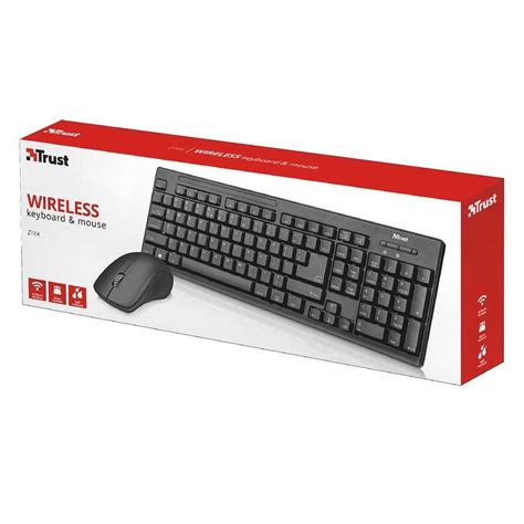 Безжични клавиатура и мишка Тръст Зива батерии гр Свищов • Olx Bg