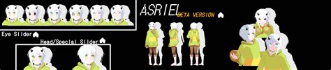 Asriel Reference By Profshiro On Deviantart