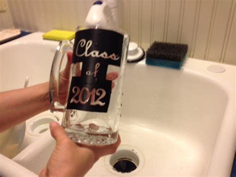 ~ Marilyns Crafts ~ Diy Graduation Mugs Glass Etching
