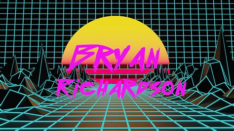 Retro Wave CG Cookie