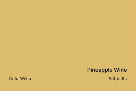 22 Shades Of Pineapple Color