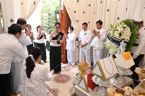 សម្តេចកិត្តិព្រឹទ្ធបណ្ឌិត ប៊ុន រ៉ានី ហ៊ុនសែន ថ្លែងអំណរគុណភរិយាលោក កឹម