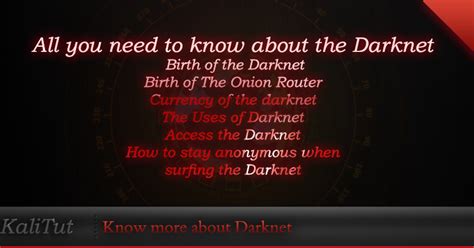 What Is Darknet And How To Access It Kalitut