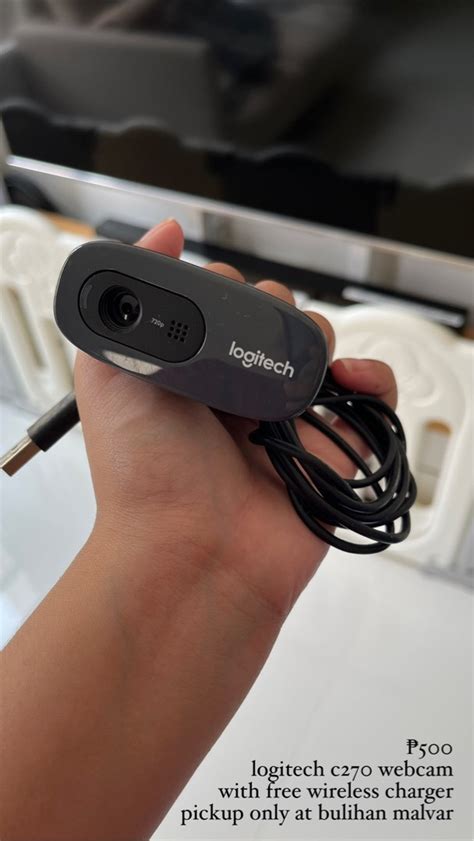 Logitech C Computers Tech Parts Accessories Webcams On Carousell