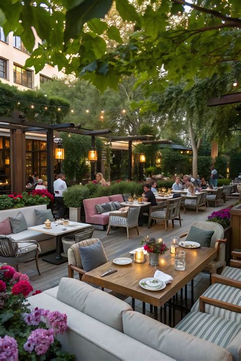 Terrazzo Restaurant Outdoor Dining Outdoor Patio Seating With Table