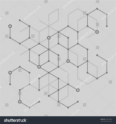 Geometric Lines Dots Line Pattern Modern Stock Vector Royalty Free 578733985 Shutterstock
