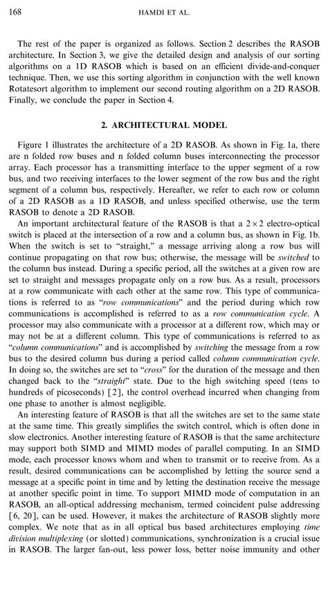 Solution Communication Efficient Sorting Algorithms On Reconfigurable Array Of Processors With