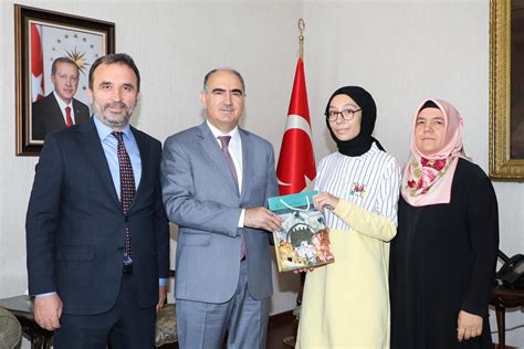 T C Konya Valiliği YKSde İlk 100e Giren Öğrencilerimizi Misafir Ettik