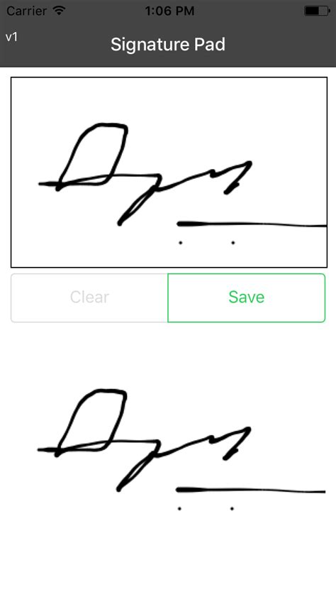 Github Amandeepmittalionic Signature Using Singature Pad Js Library