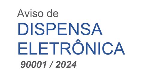 Avisos De Dispensa Eletrônica 900012024 Instituto De Microbiologia