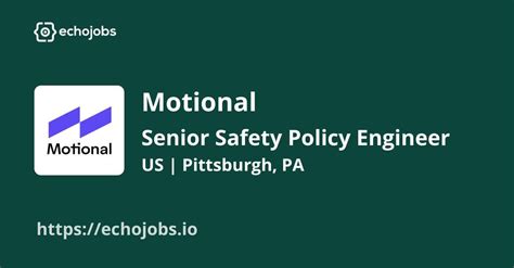 motional is hiring senior safety policy engineer usd 118k 174k us