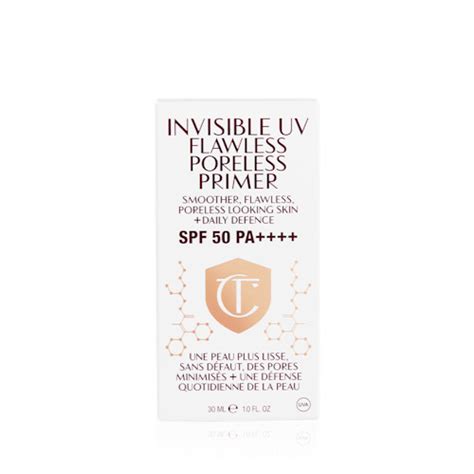 Spf Primer Invisible Uv Flawless Poreless Primer Charlotte Tilbury