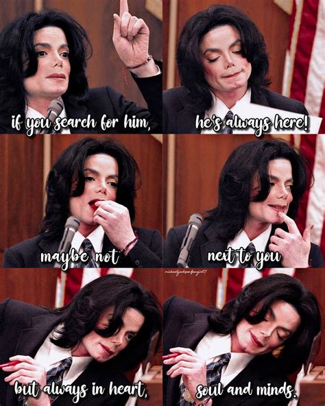 Hes Always Here Michael Jackson Smile Michael Jackson Quotes