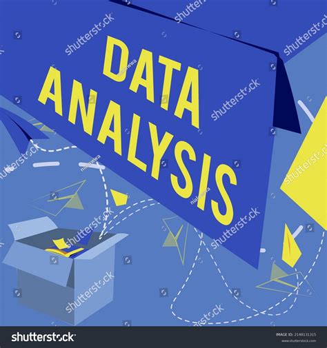 Text Sign Showing Data Analysis Business Stock Illustration Shutterstock