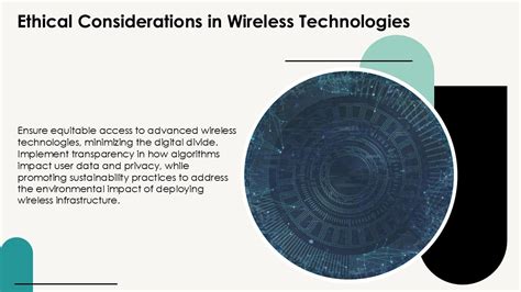 Ethical Considerations In Wireless Technologies Frequency Selective Precoding Ppt Template St Ai