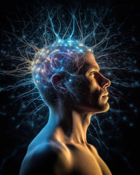 Premium Ai Image A Conceptual Visualization Surrounding A Pondering