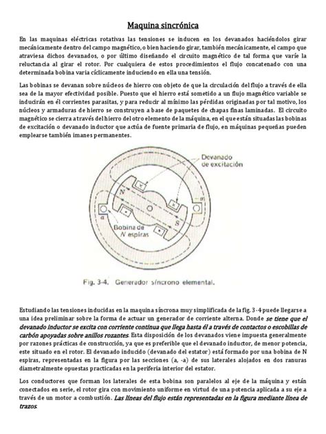 Maquinas Pdf Inductor Generador Eléctrico