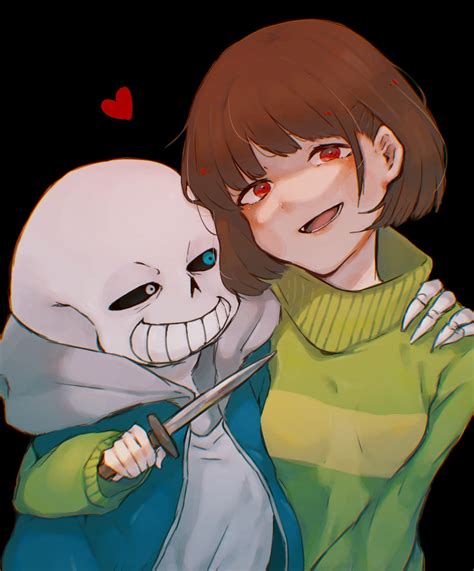 Chara And Sans Undertale Drawn By Takekinoko Danbooru Chara And Sans Undertale Drawn By Takekinoko Danbooru