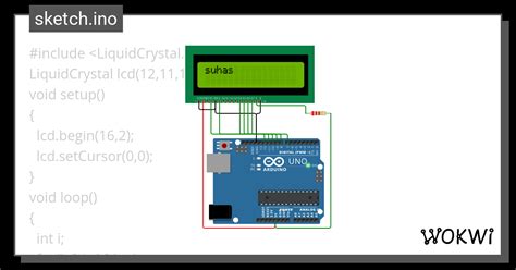 Lcddisplayname Wokwi Esp32 Stm32 Arduino Simulator