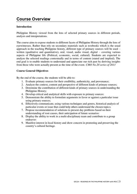 Solution Gec 2a Readings In The Philippine History Iped Prmsu Module