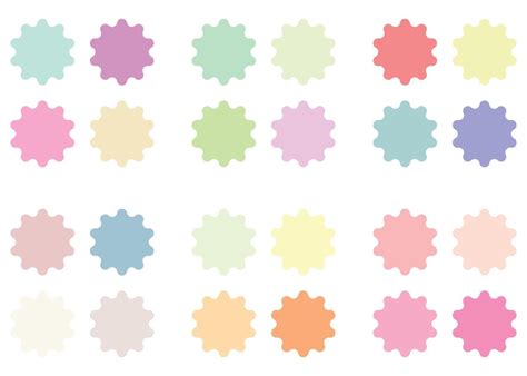 Abstract Colored Palette Guide Pastel Color Set Rgb Color 27179632