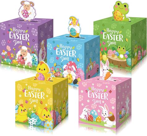 40 Pcs Easter Treat Boxes Happy Easter T Boxes Bunny Eggs Treat Boxes Easter