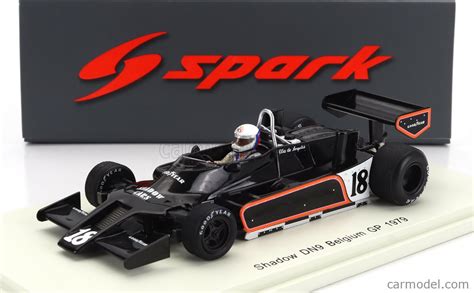 SPARK MODEL S7372 Scale 1 43 SHADOW F1 DN9 N 18 BELGIUM GP 1979 ELIO
