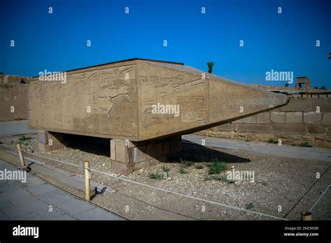 Luxor Egypt The Karnak Temple Complex Commonly Known As Karnak