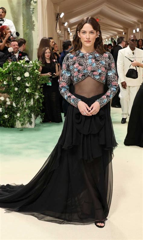 Riley Keough Attends 2024 Met Gala Celebrating Sleeping Beauties