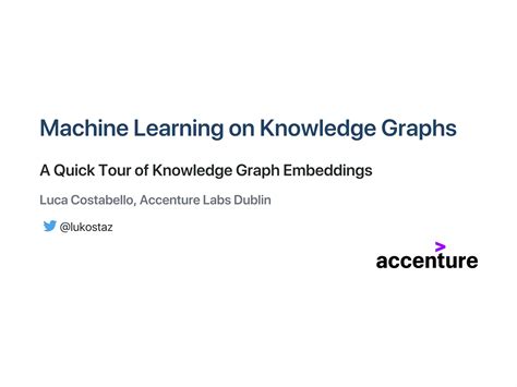 Machine Learning On Knowledge Graphs A Quick Tour Of Knowledge Graph