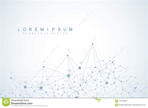 Global Network Connections With Points And Lines Wireframe Background Abstract Connection