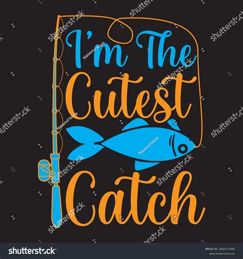 Cutest Catch Svg Design Vector File Stock Vector Royalty Free Shutterstock