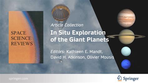 In Situ Exploration Of The Giant Planets Ii Research Communities By Springer Nature