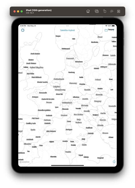 Ios Maptiler Satellite Style Does Not Work Using The Predefined