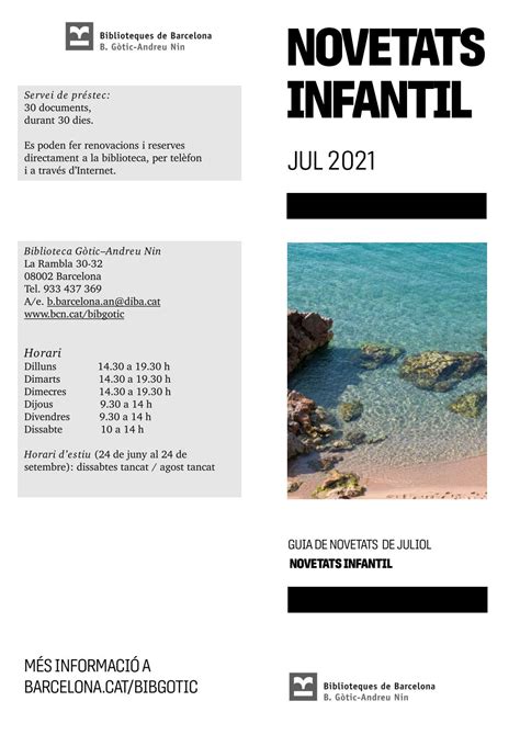 Novetats infantil Juliol by Biblioteca Gòtic Andreu Nin Issuu