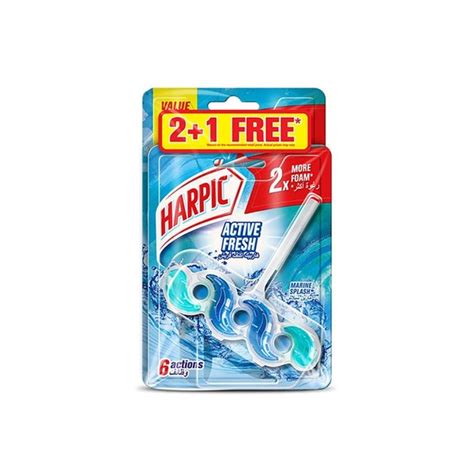 Harpic Active Fresh Marine Splash 35g 21 Free Choithrams Uae