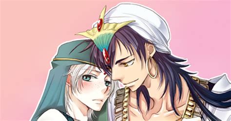 シンジャ 【腐向け】千夜一夜・シンジャ新刊サンプル 俊成のマンガ マギ 千夜一夜 シンドバッド Pixiv