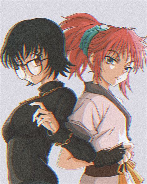 Shizuku Murasaki And Machi Komacine Hunter X Hunter Drawn By Enoki